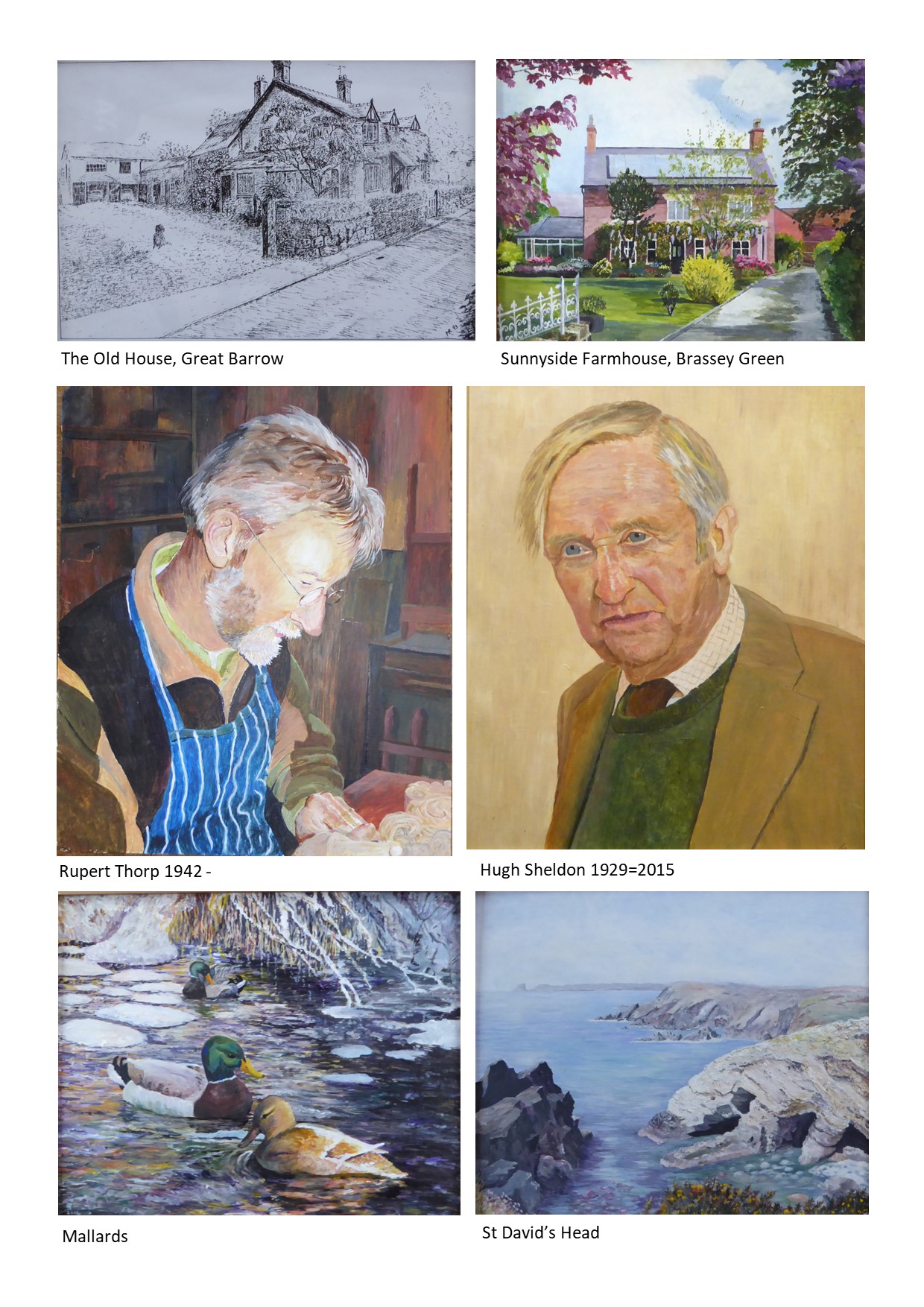 Appendix O. Paintings by Mary Thorp, b.1941 – Thorp Family History