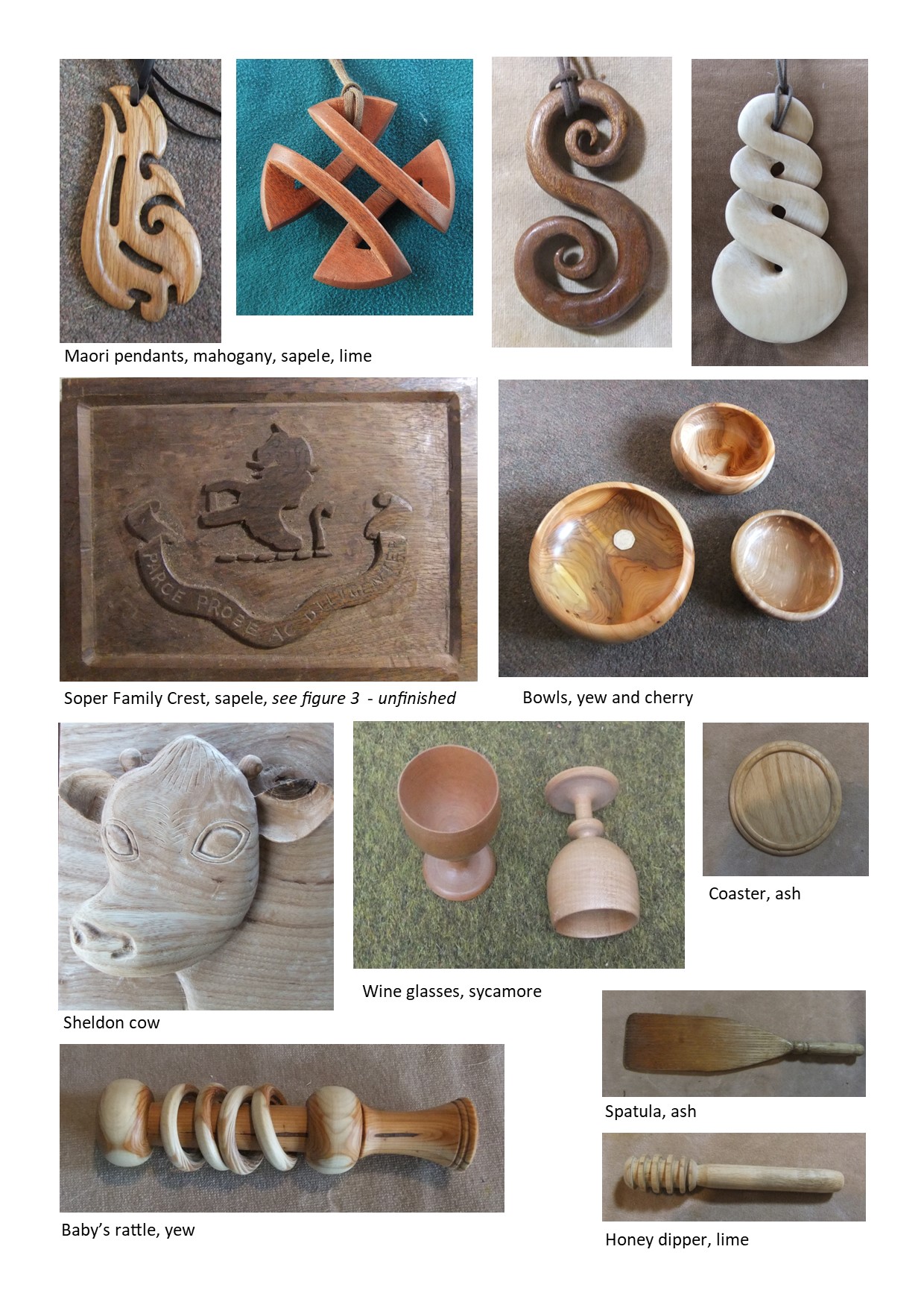Appendix P. Woodwork by Rupert Thorp b.1942 – Thorp Family History